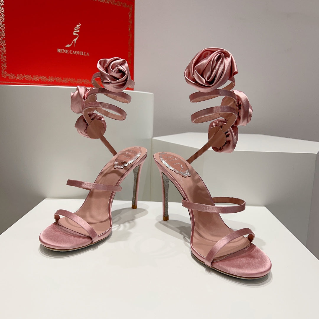 Floriane Flower Heels – Wiskin